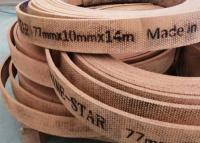 China Asbestos-Free Woven Brake Roll Lining 35mm Thickness with Brass Wire for Sugar Mills & Industrial Machinery for sale