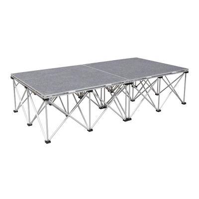 China Movable Aluminum Mobile Concert 40cm Portable Stage Platform for sale