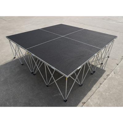 China Aluminum Assemble Wedding Party 30mm Portable Stage Platform for sale