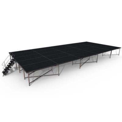 China Telescopic 4x4 1.22x2.44m Portable Stage Risers For Event for sale