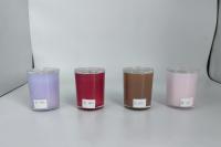China Stained glass cup candles for sale
