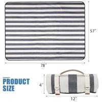China Waterproof picnic blanket portable carrier Ideal for family camping parties for sale