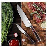 China Professional Chef Knife Set - 2 Piece High Carbon Stainless Steel Kitchen Knives for sale