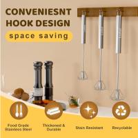 China Stainless steel semi-automatic egg beater，multifunctional cooking tool for sale
