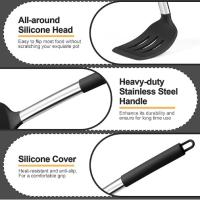 China Kitchen cooking utensils 4 sets,for non-stick cookware flipping mixing for sale