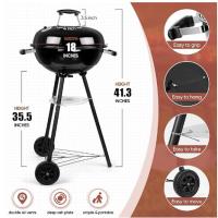 China Portable Black BBQ Grill for Camping for sale