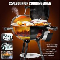 China Portable Black BBQ Grill for Camping for sale