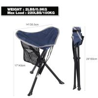China 2-piece folding camping stool for sale