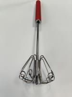 China Handheld semi-automatic egg beater baking tool - stainless steel egg mixer for cream whipping - household use for sale