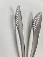 China Food Grade Stainless Steel BBQ Tongs - Multifunctional Kitchen Clips for Steak, Bread, and Grilling for sale