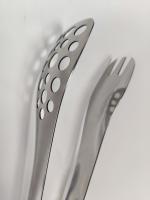 China Food Grade Stainless Steel BBQ Tongs - Multifunctional Kitchen Clips for Steak, Bread, and Grilling for sale