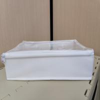 China Foldable Grid Storage Box for Underwear & Socks - Large Capacity Portable Closet Organizer with Dustproof Cover for sale
