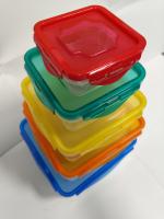 China Transparent Lunch Box, Freezer-Safe for Home Refrigerator, Plastic Fresh-Keeping Box, Airtight Sealed, Microwave-Heatable Food Container, Storage & Sealed Fresh-Keeping Box for sale