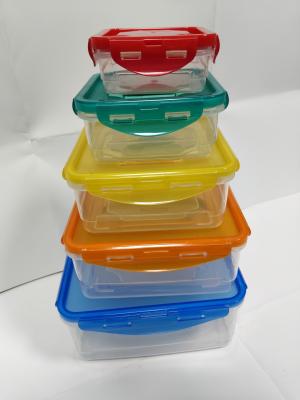 China Transparent Lunch Box, Freezer-Safe for Home Refrigerator, Plastic Fresh-Keeping Box, Airtight Sealed, Microwave-Heatable Food Container, Storage & Sealed Fresh-Keeping Box for sale