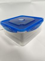 China Transparent Lunch Box, Freezer-Safe for Home Refrigerator, Plastic Fresh-Keeping Box, Airtight Sealed, Microwave-Heatable Food Container, Storage & Sealed Fresh-Keeping Box for sale