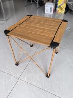 China Portable Folding Camping Table - Lightweight Outdoor Picnic Desk, Foldable Aluminum Alloy RV Table with Carry Bag for sale