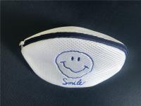 China Quality underwear washing protection poly mesh bra laundry bag with zipper type for sale