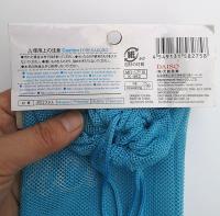 China Daiso Dollar small drawing washing bag  net storage bag for sale