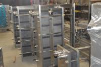 China Instant 1000L/H Dairy Milk Plate Heat Exchanger with 0-350c Working Temperature Range for sale