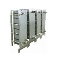 China Stainless Steel Milk Plate Heat Exchanger for Maximum Working Pressure of 0.7mpa for sale