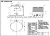 China 4000-5000L Capacity Milk Cooling Tank Equipped with Copeland Compressor for sale