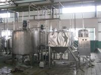 China Automatic Complete Organic Yogurt Processing Line Pasteurizing Freezing Homogenizing for sale