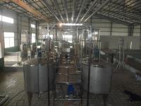 China Advanced Milk Processing Equipment for Dairy Products End Product 3 Stirred Type Yogurt for sale