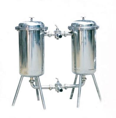 China After Service Field Maintenance Stainless Steel Milk Duplex Filter for Food Beverage for sale