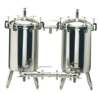China After Service Field Maintenance Stainless Steel Milk Duplex Filter for Food Beverage for sale