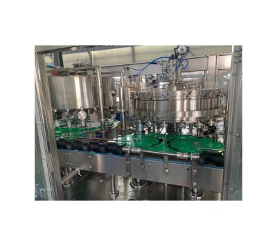 China Electric Driven 6000BPH Carbonated Juice Filling Line for Canned Drinks Manufacturing for sale