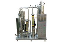 China Fully Automatic 1500L/H Soft Drinks Carbonated Drinks Mixer with Mixing Range 1 3-1 6 for sale