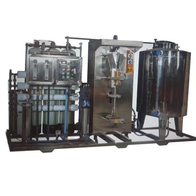 China Complete Set Bag Water Production Line for Fast and Accurate Filling at 2200bags/hour for sale