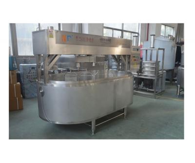 China Food Sanitary Cheese Making Vat with Low Speed Agitator and SUS304/SUS316L Material 17.5KW for sale