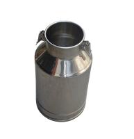 China Food Sanitary Aluminum Milk Can With Lid 5.5 KG for Food Grade Storage for sale