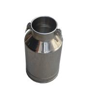 China Food Sanitary Aluminum Milk Can With Lid 5.5 KG for Food Grade Storage for sale