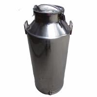 China Long Service Life Stainless Steel Milk Churn with Lid Design for sale