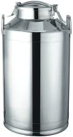 China 25L Stainless Steel Milk Churn for Smooth and Consistent Dairy Processing for sale