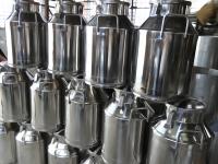 China Insulated Stainless Steel Milk Churn 9.5KG Capacity for Customer Requirements for sale