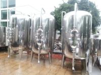 China 1250 kg Stainless Steel 304 Large Scale 5000L/H Skid Mounted RO Water Treatment System for sale