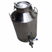 China Food Sanitary Stainless Steel Fresh Milk Churn for Food Beverage Factories for sale