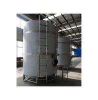 China 220V/380V Voltage Insulated Milk Storage Silo for Manufacturing Plant Outdoor Milk Tank for sale