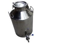 China 15KG Stainless Steel Milk Cans with Long Service Life and Heavy-Duty Construction for sale