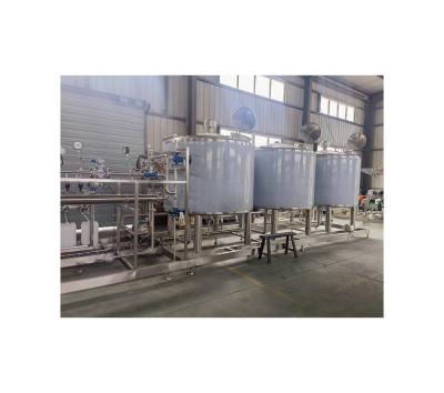 China PLC Touch Screen Control Fresh Juice CIP Processing Machine for Fast Juice Production for sale