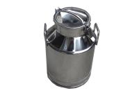 China Food Sanitary 8kg Capacity Stainless Steel Milk Can with Mirror Polished Exterior for sale