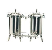 China Food Sanitary Stainless Steel Fresh Milk Filter Machine for Beverage Production Line for sale