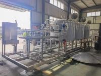 China DN15 Compressed Air Inlet Alkali Acid Hot Water Tank CIP Cleaning Machine 220V/380V/415V for sale