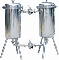 China Manufacturing Plant Food Sanitary Stainless Steel Dairy Milk Filter Duplex Filter for sale