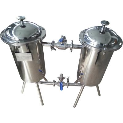 China Food Sanitary Stainless Steel Fresh Milk Filter Machine for Beverage Production Line for sale