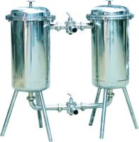 China Food Sanitary Stainless Steel Fresh Milk Filter Machine for Beverage Production Line for sale