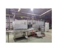 China 2.2kw Egg Waffles Making Machine Ice Cream Waffle Cup Making Line for sale